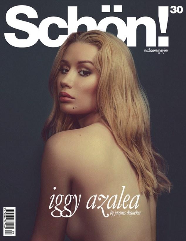 Iggy Azalea Posa En Topless Para Celebrar Su Nuevo Disco