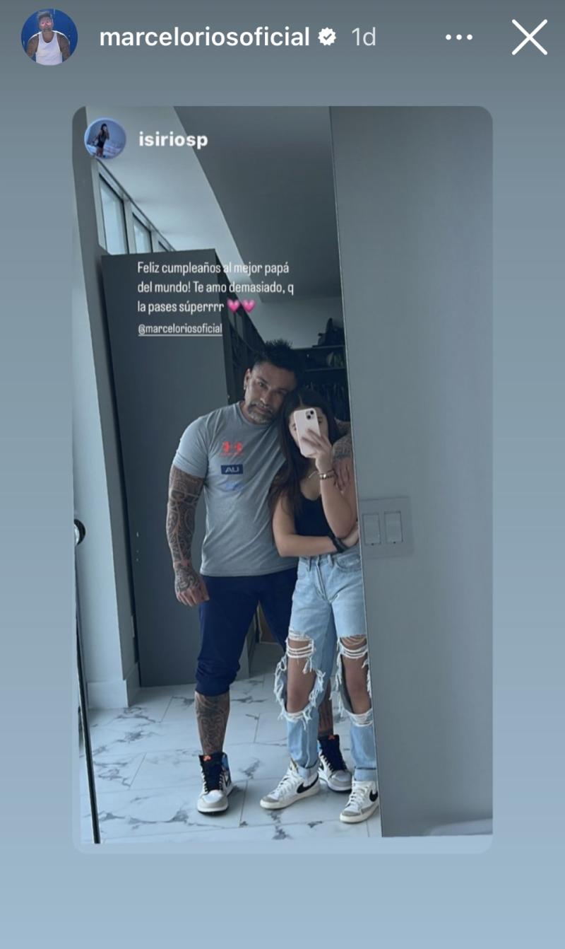 Marcelo Ríos recibió tierno saludo de cumpleaños de su hija Isidora