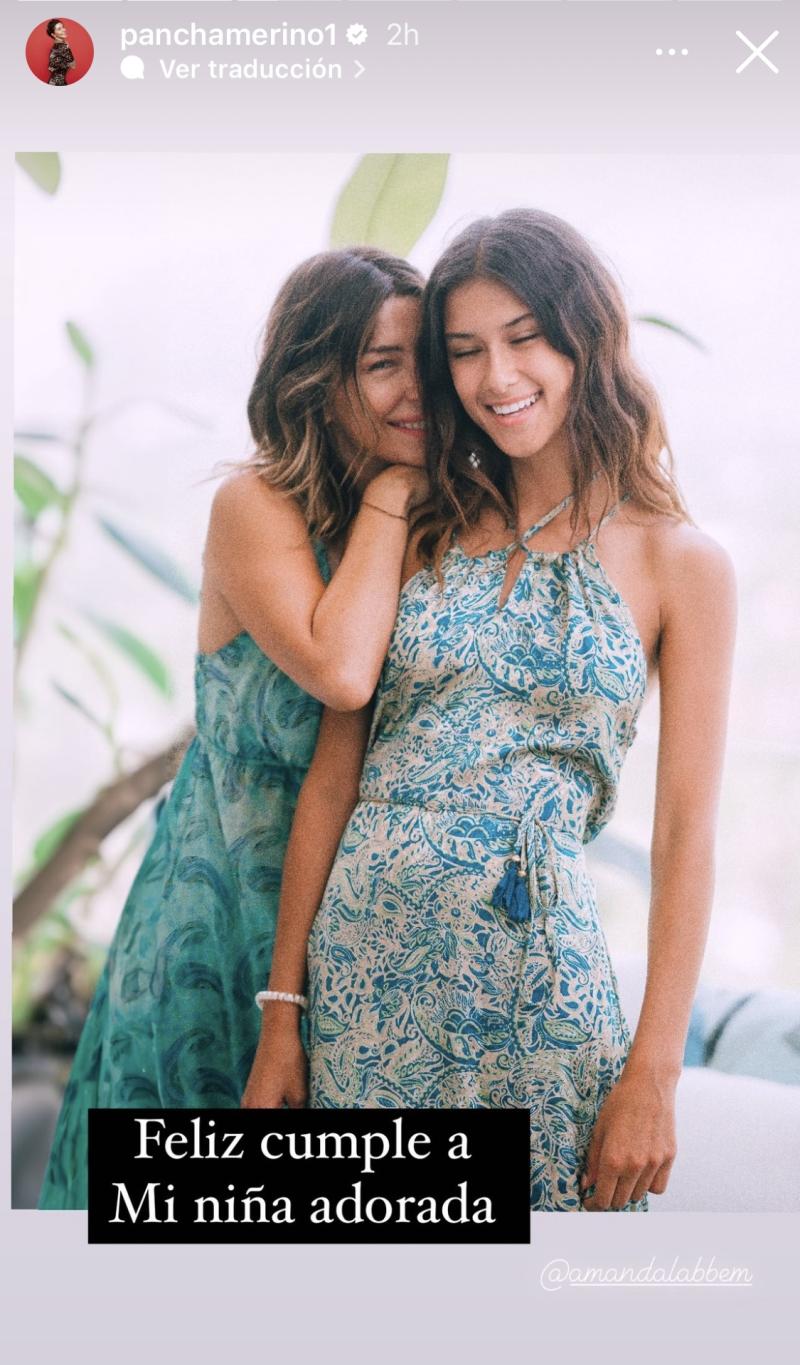 Amanda Labbé, hija de Pancha Merino, cumplió 17 años: “Mi niña adorada”