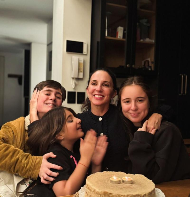 Luz Valdivieso celebró su cumpleaños junto a sus hijos con el actor ...